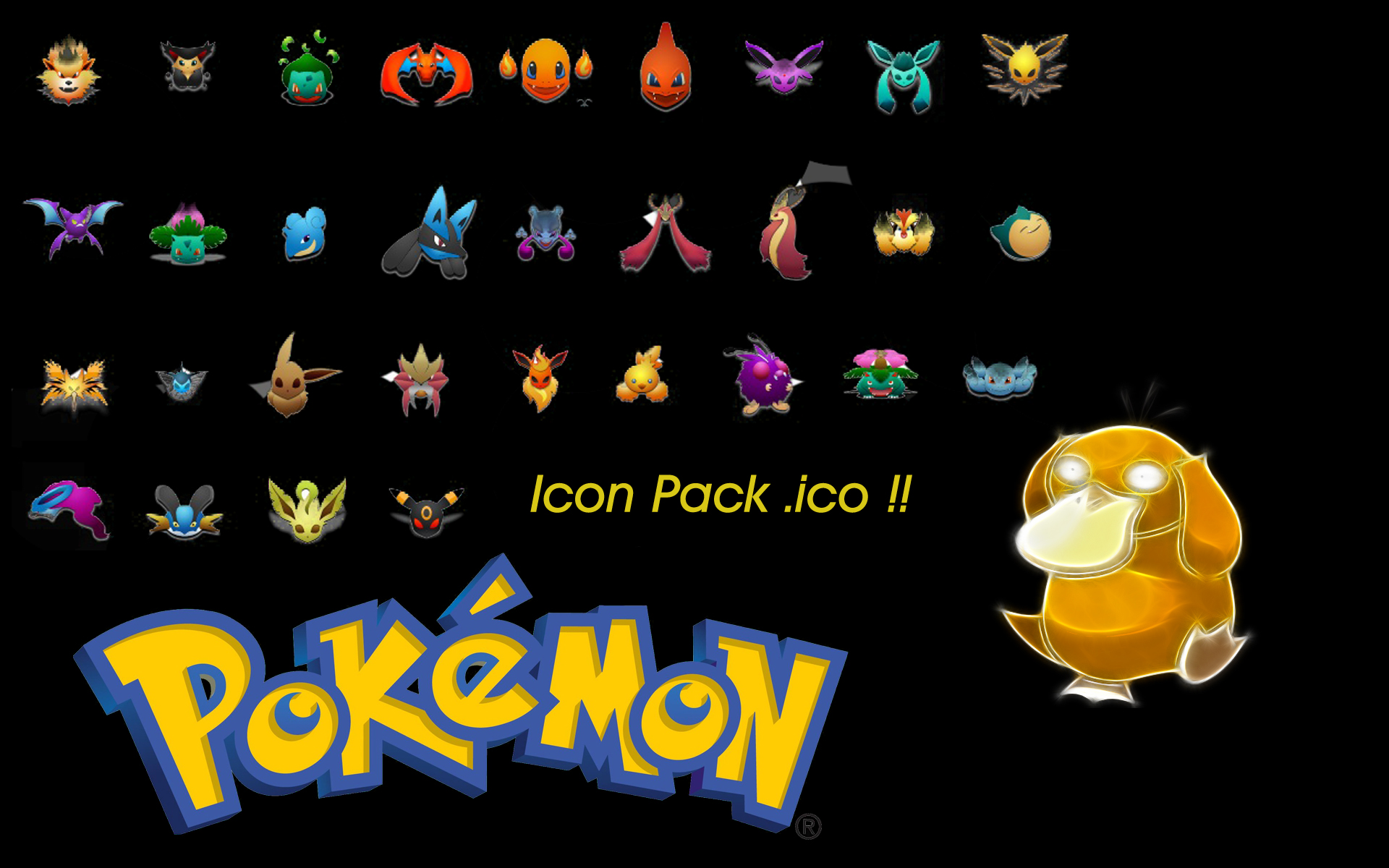 Pokemon Icon Pack by mrmatutegd on DeviantArt
