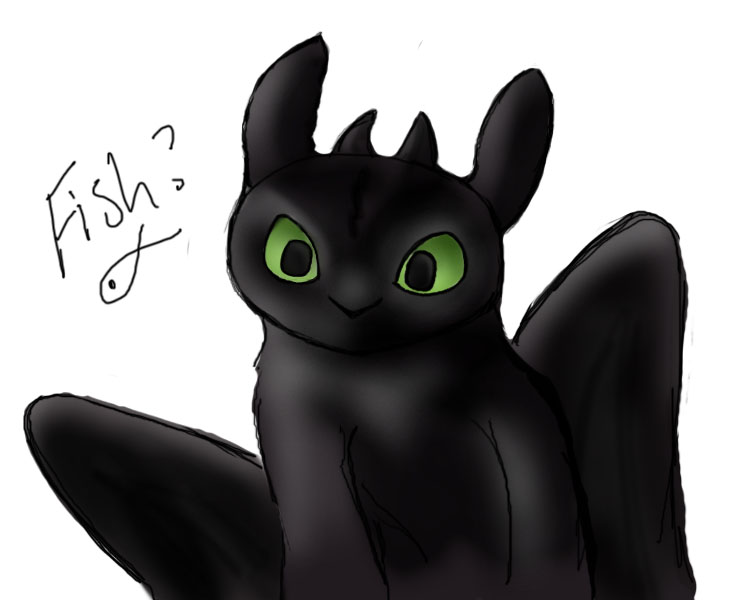 Toothless Sketch by SHearts12 on DeviantArt