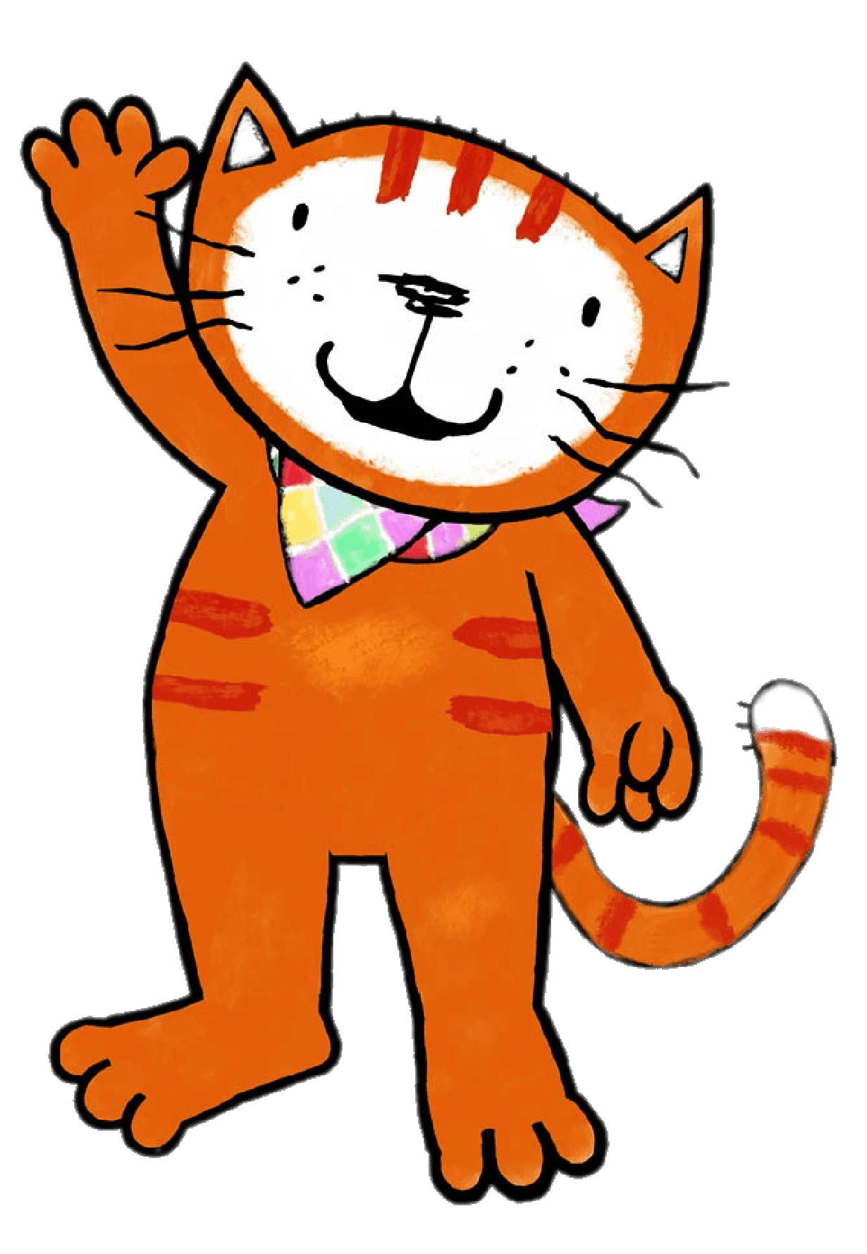 Poppy Cat waving hello by Panzer695 on DeviantArt