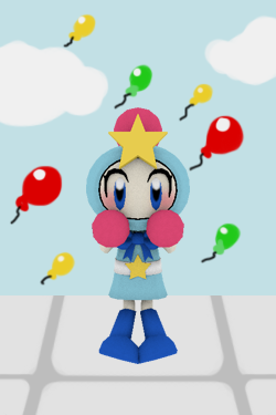 Acrobat Aqua model by Booz123 on DeviantArt