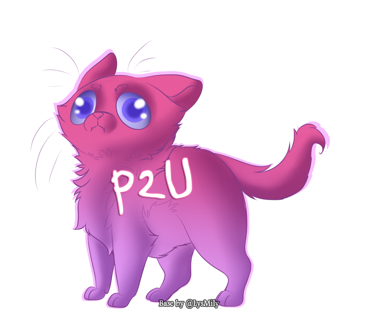 Angry kitty base- P2U by PolaroidRaptor on DeviantArt