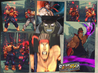 USF4 Evil Ryu on StreetModders - DeviantArt