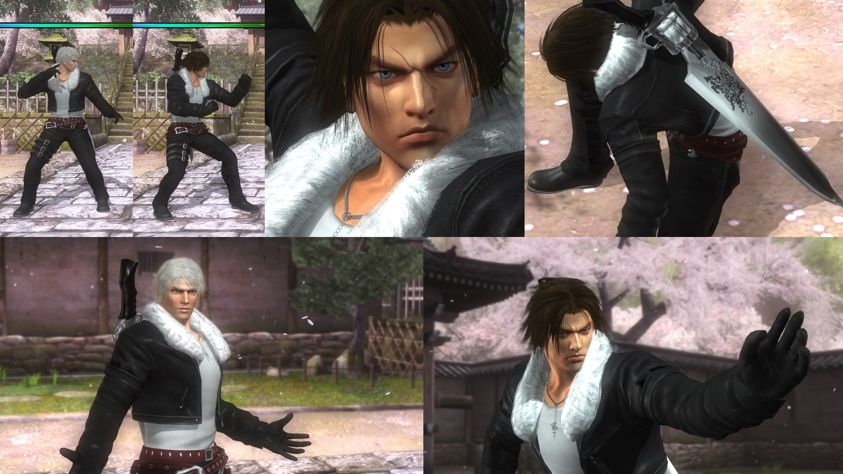 DOA5LR FF VIII Squall Leonhart mod pack by monkeygigabuster on DeviantArt