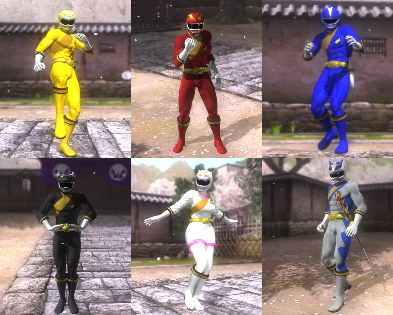 DOA5LR Hyakujuu Sentai Gaoranger mod pack by monkeygigabuster on DeviantArt