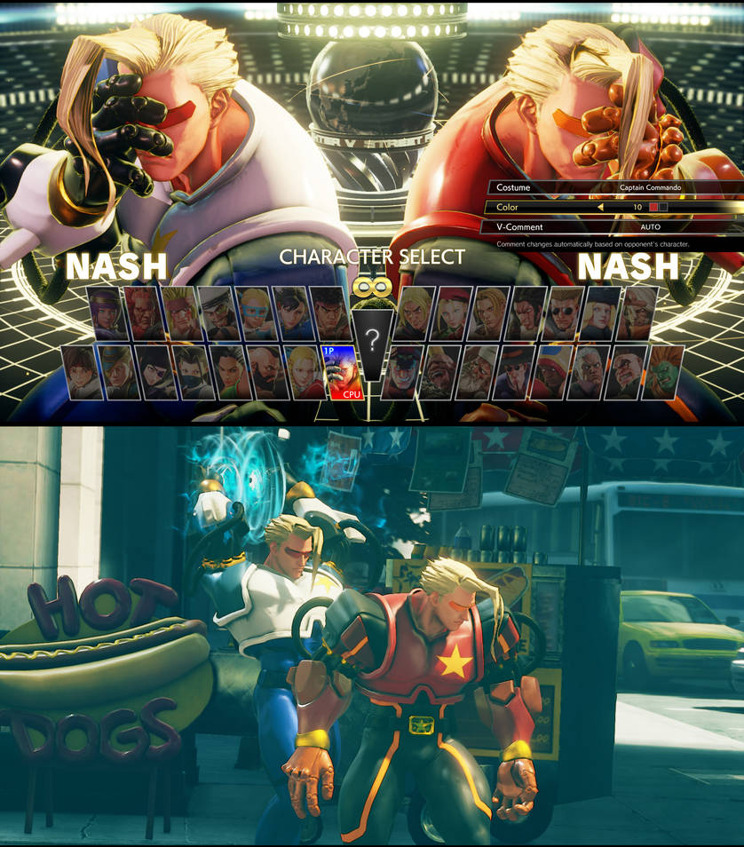 SFV Captain Commando No Scar (Update Oct-9th-2019) by monkeygigabuster ...