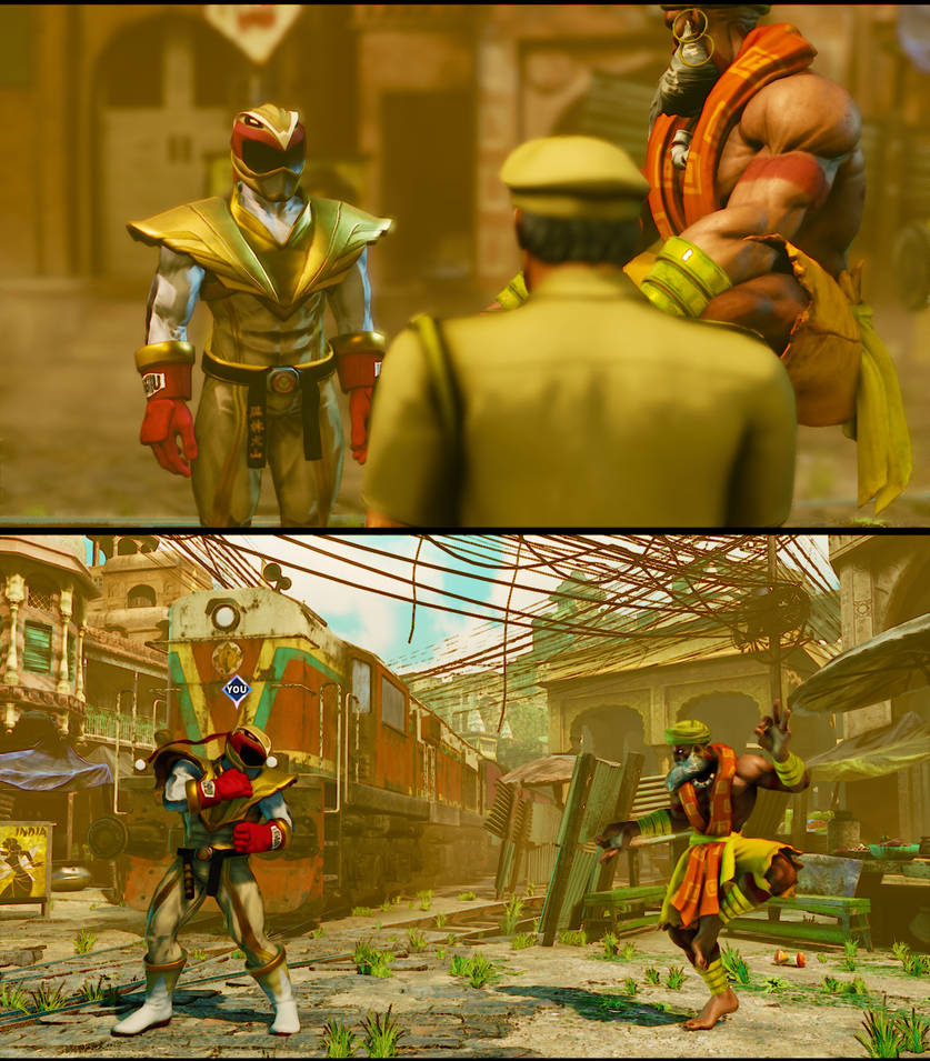 SFVAE Ryu Ranger by monkeygigabuster on DeviantArt