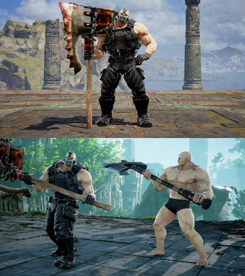 SCVI CAS mod Bane Item set by monkeygigabuster on DeviantArt