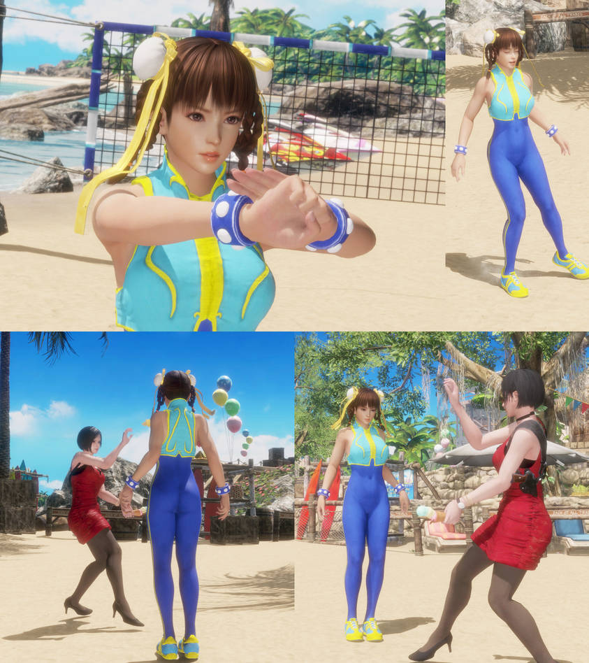 Dead or Alive 6 mod Lei Fang as Alpha Chun Li by monkeygigabuster on ...