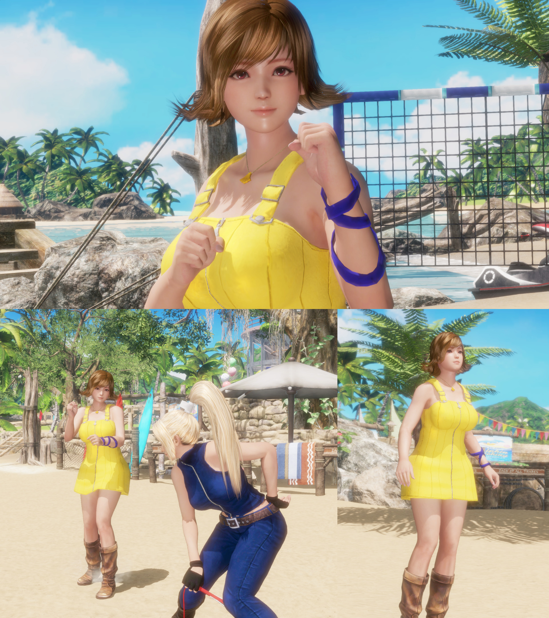 Dead or Alive 6 mod Honoka as FF8 Selphie Tilmitt by monkeygigabuster ...