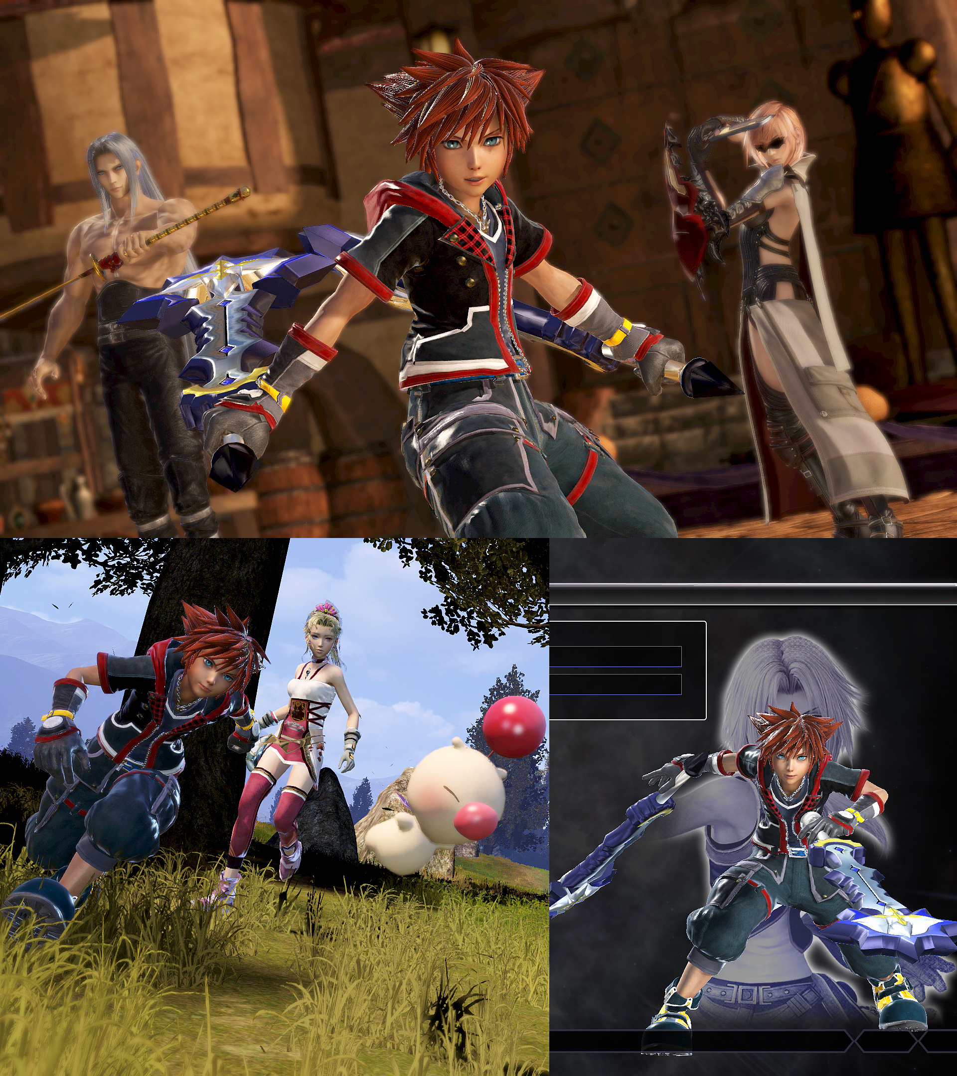 DFFNT mod KH3 Sora outfit for Zidane by monkeygigabuster on DeviantArt
