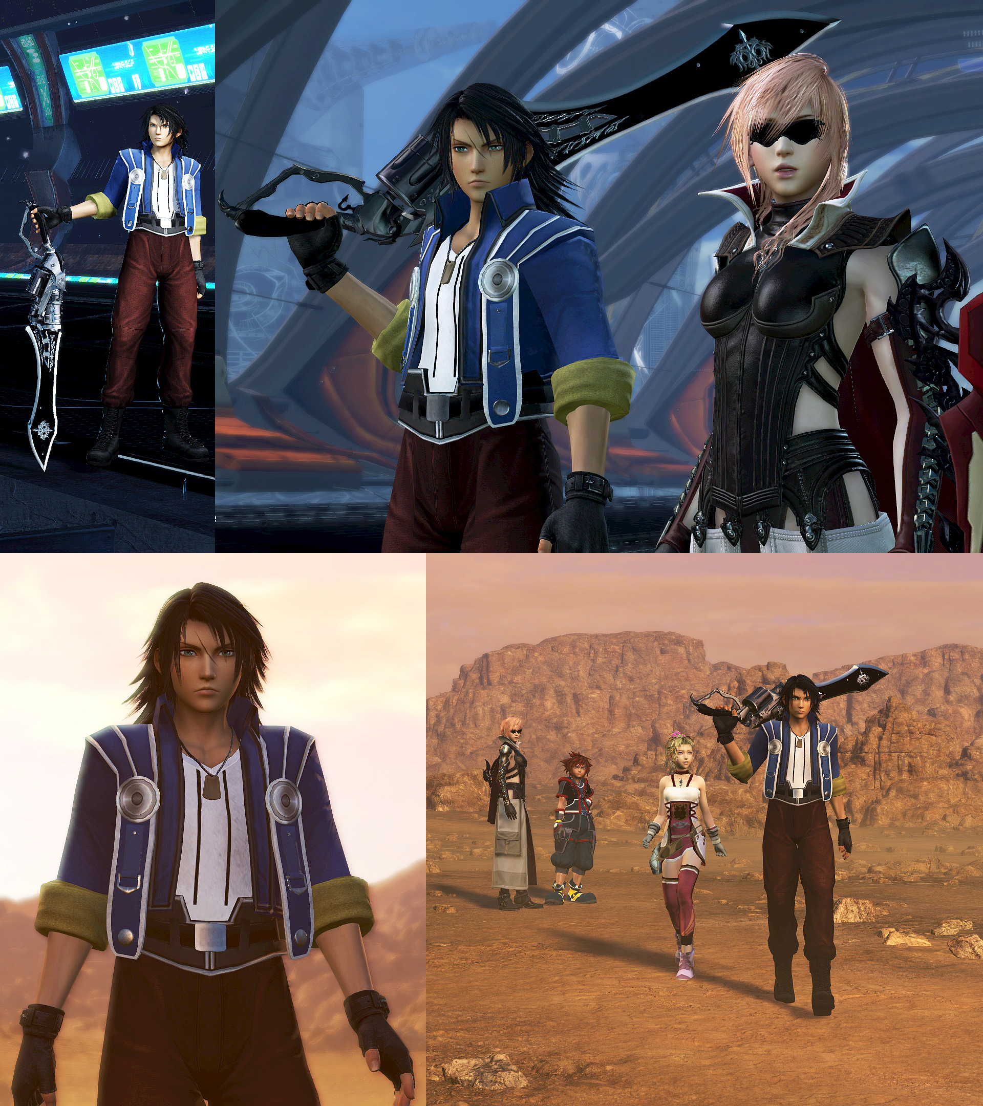 Final Fantasy 8 Squall Dissidia