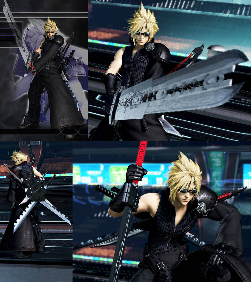 DFFNT mod Sunglasses and Fusion Sword for Cloud by monkeygigabuster on ...