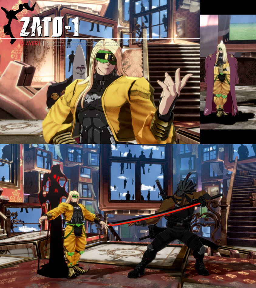 Guilty Gear Strive mod DIO outfit for Zato by monkeygigabuster on ...