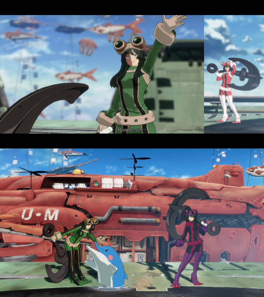 MHA Tsuyu Asui outfit for May by monkeygigabuster on DeviantArt