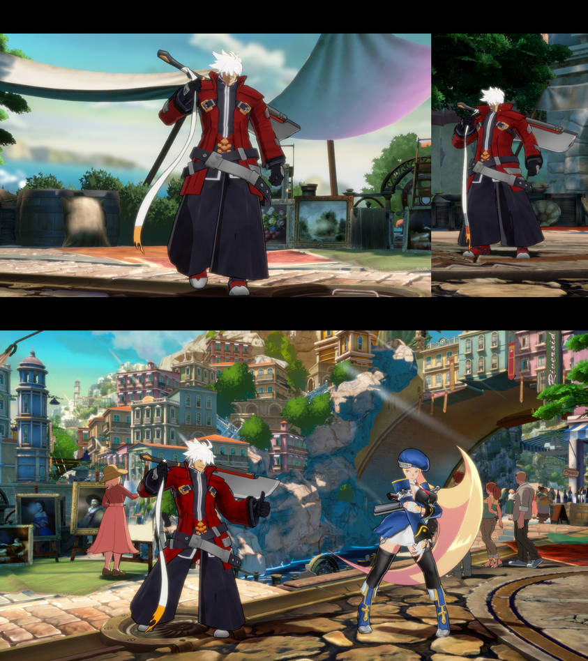 Blazblue Ragna the Bloodedge outfit for Sol Badguy by monkeygigabuster ...