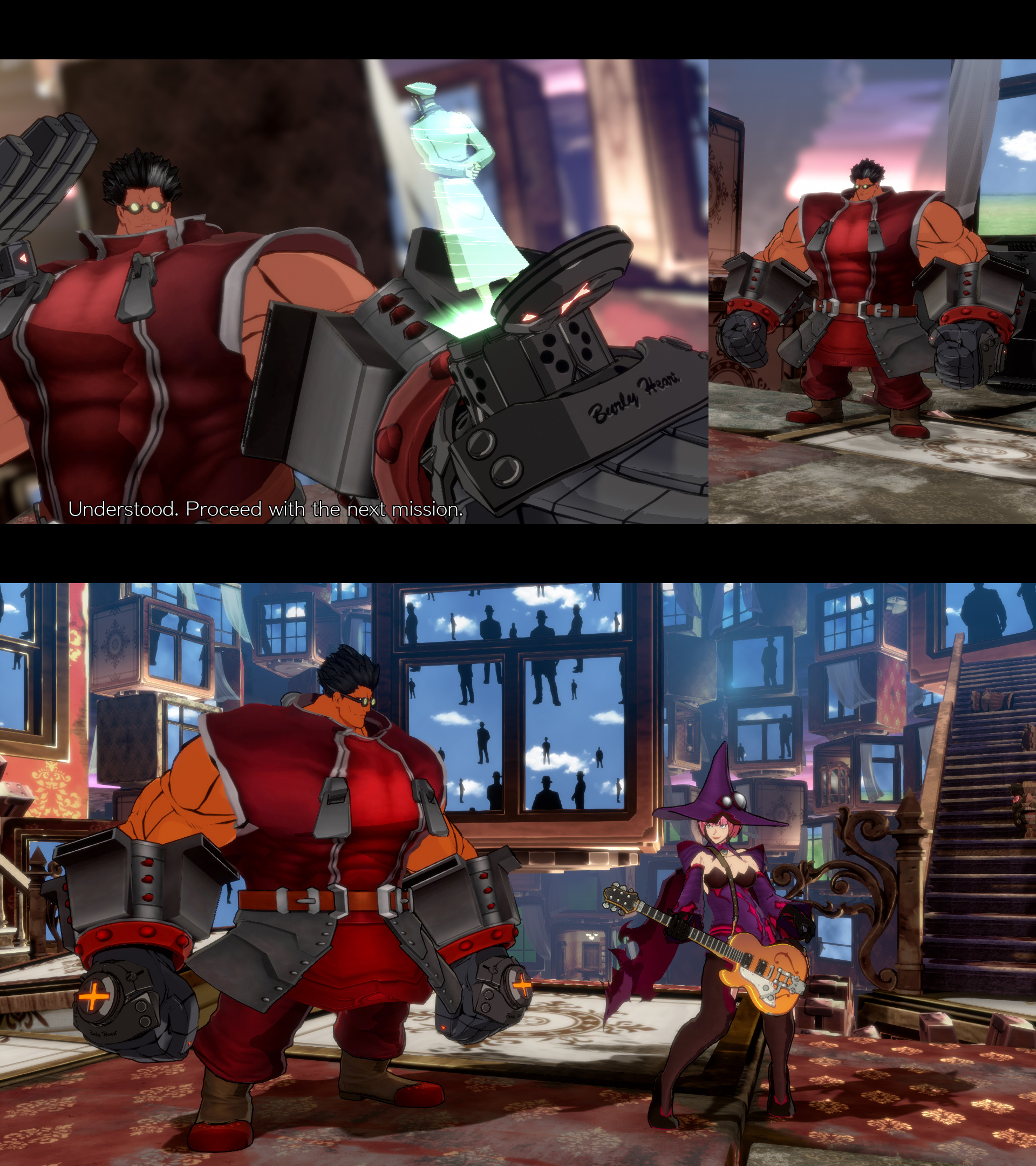 Blazblue Iron Tager outfit for Potemkin by monkeygigabuster on DeviantArt