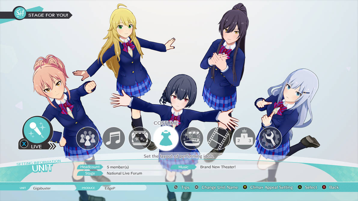 Otonokizaka Winter Uniform over Blue Rose Knight by monkeygigabuster on ...