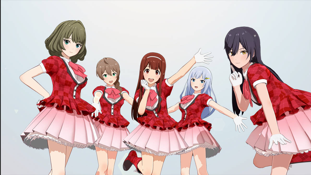 Zombie Land Saga Idol Outfit Over Retro Girl Dream by monkeygigabuster ...