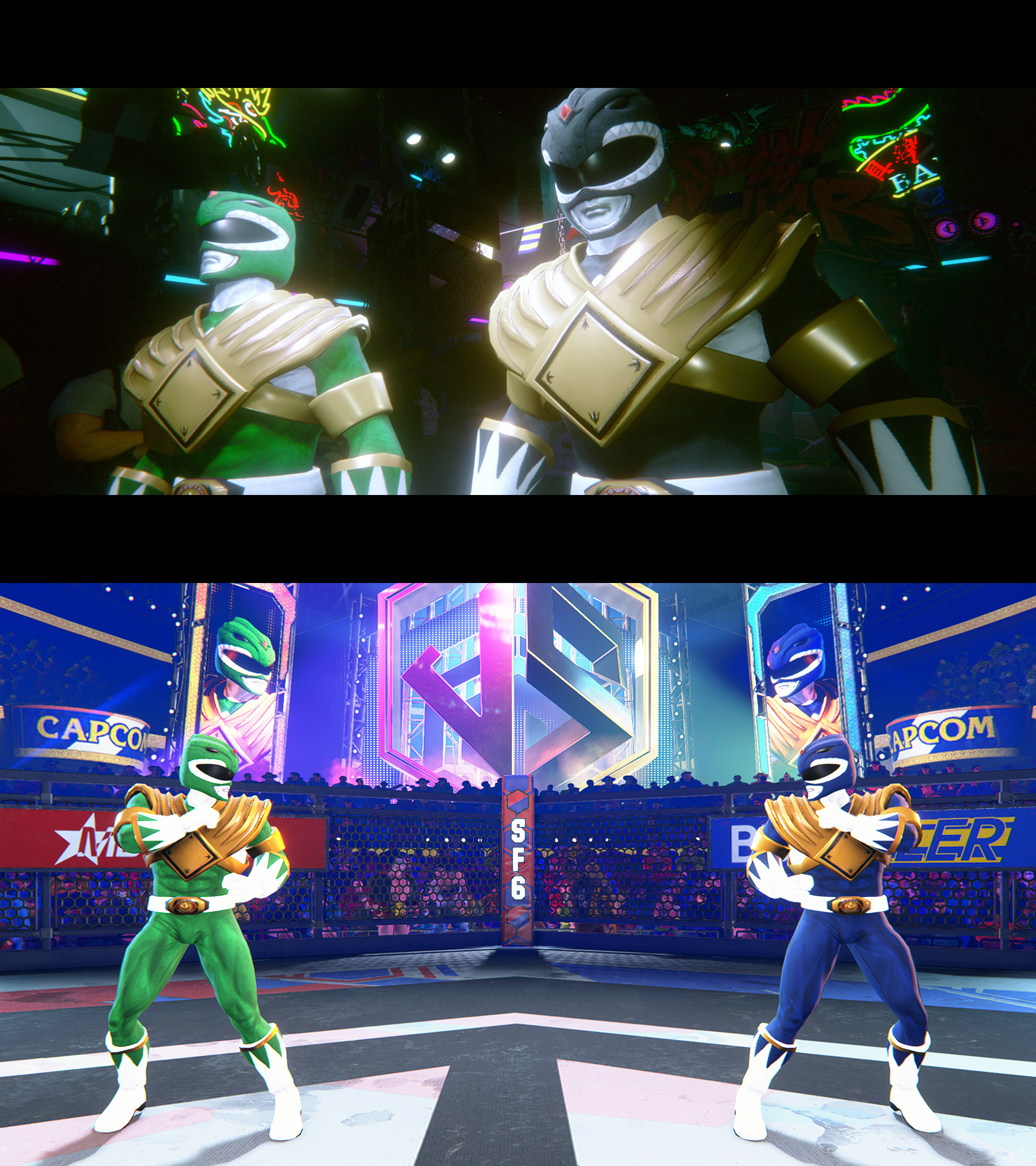 SF6 mod Green Ranger Ryu (Update) by monkeygigabuster on DeviantArt