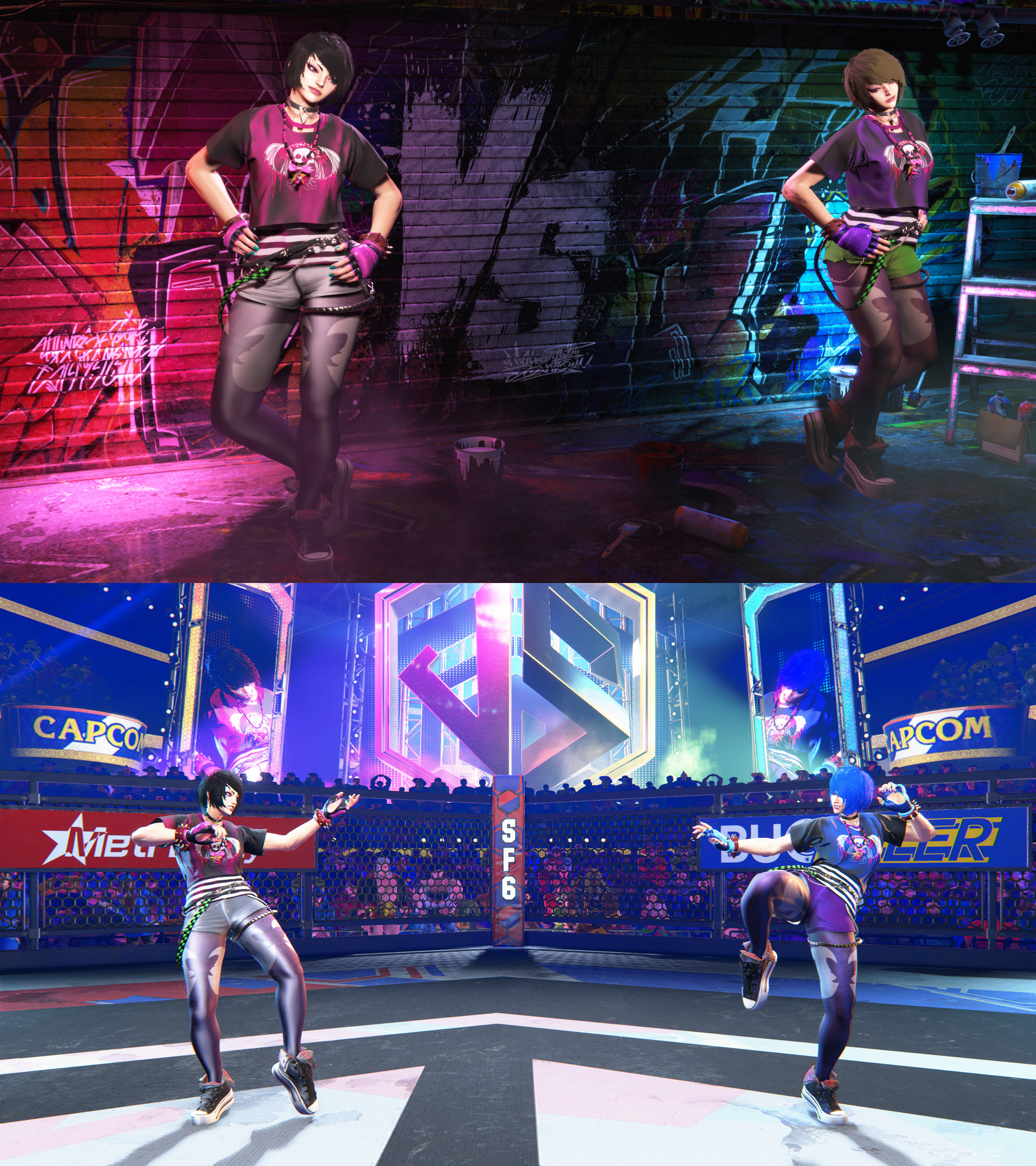 SF6 mod RE4 Remake Ashley Casual Outfit for Juri by monkeygigabuster on ...