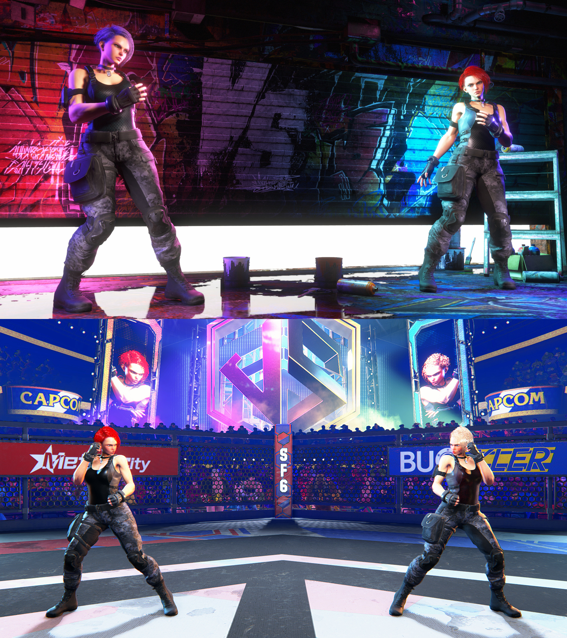 SF6 mod Exoprimal Majesty Outfit for Cammy (U) by monkeygigabuster on ...