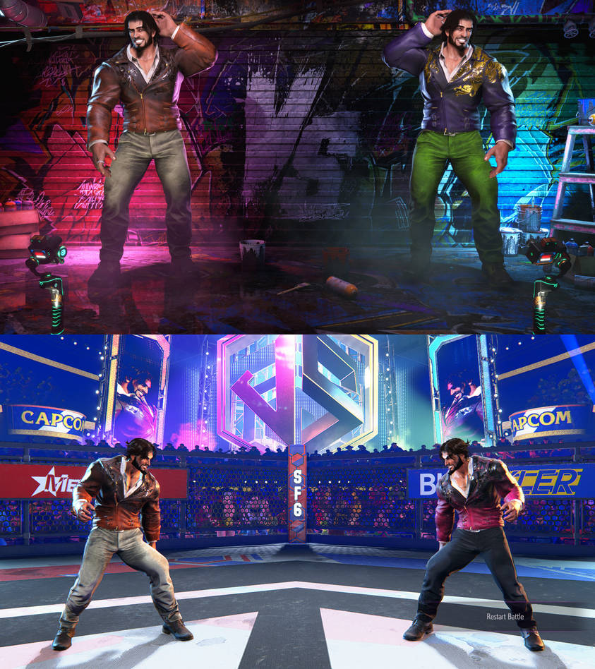 SF6 mod RE4REmake Luis Sera for Rashid(U) by monkeygigabuster on DeviantArt