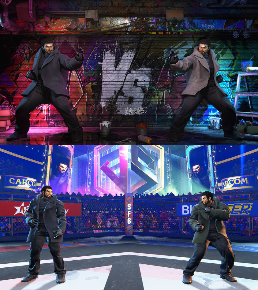 SF6 mod RE8 Chris Redfield Outfit for Ryu(U) by monkeygigabuster on ...