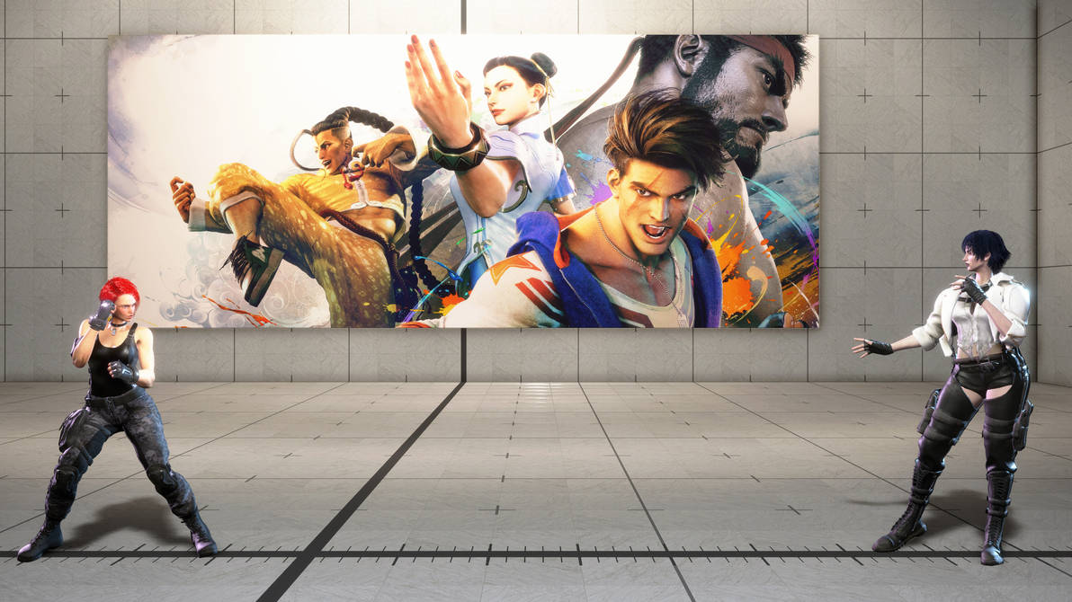 SF6 mod Training Room With Banner by monkeygigabuster on DeviantArt