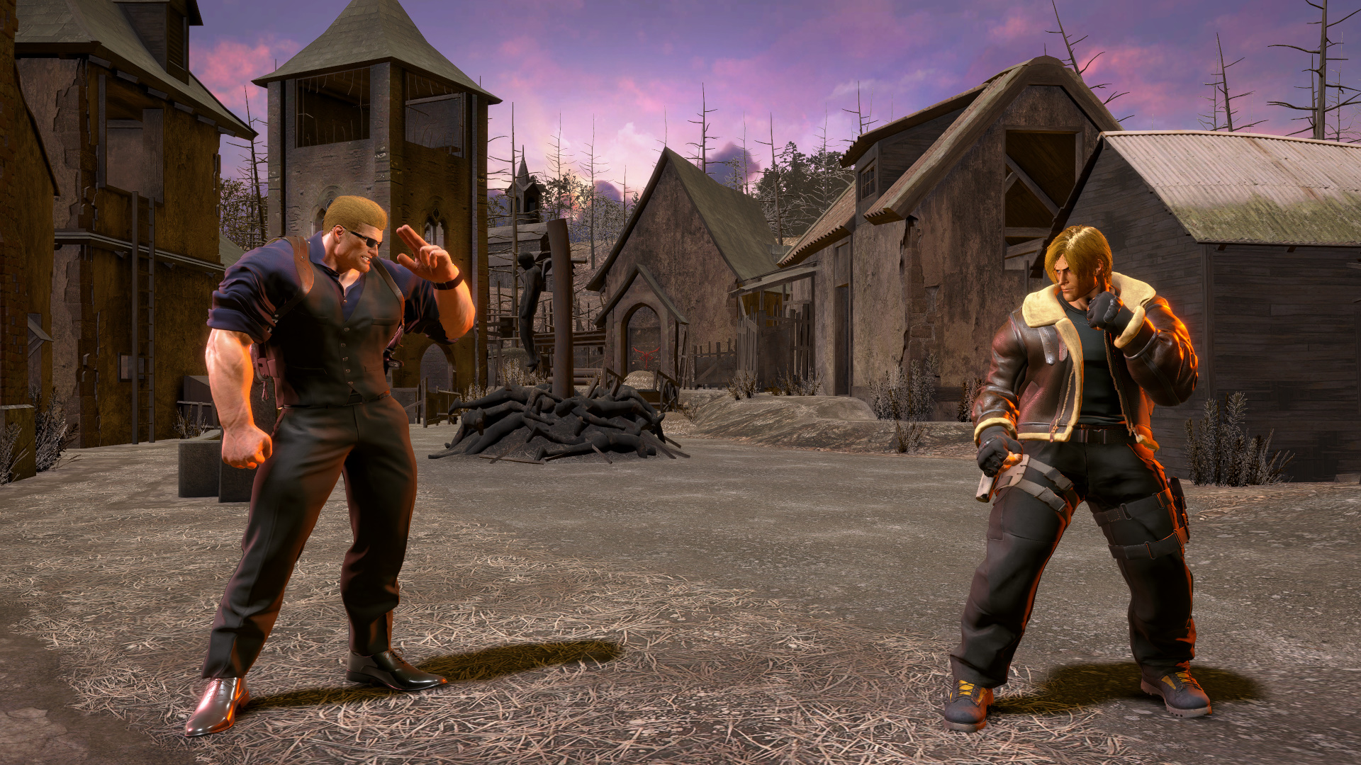 SF6 mod RE4 Village Center Over Training Room by monkeygigabuster on ...