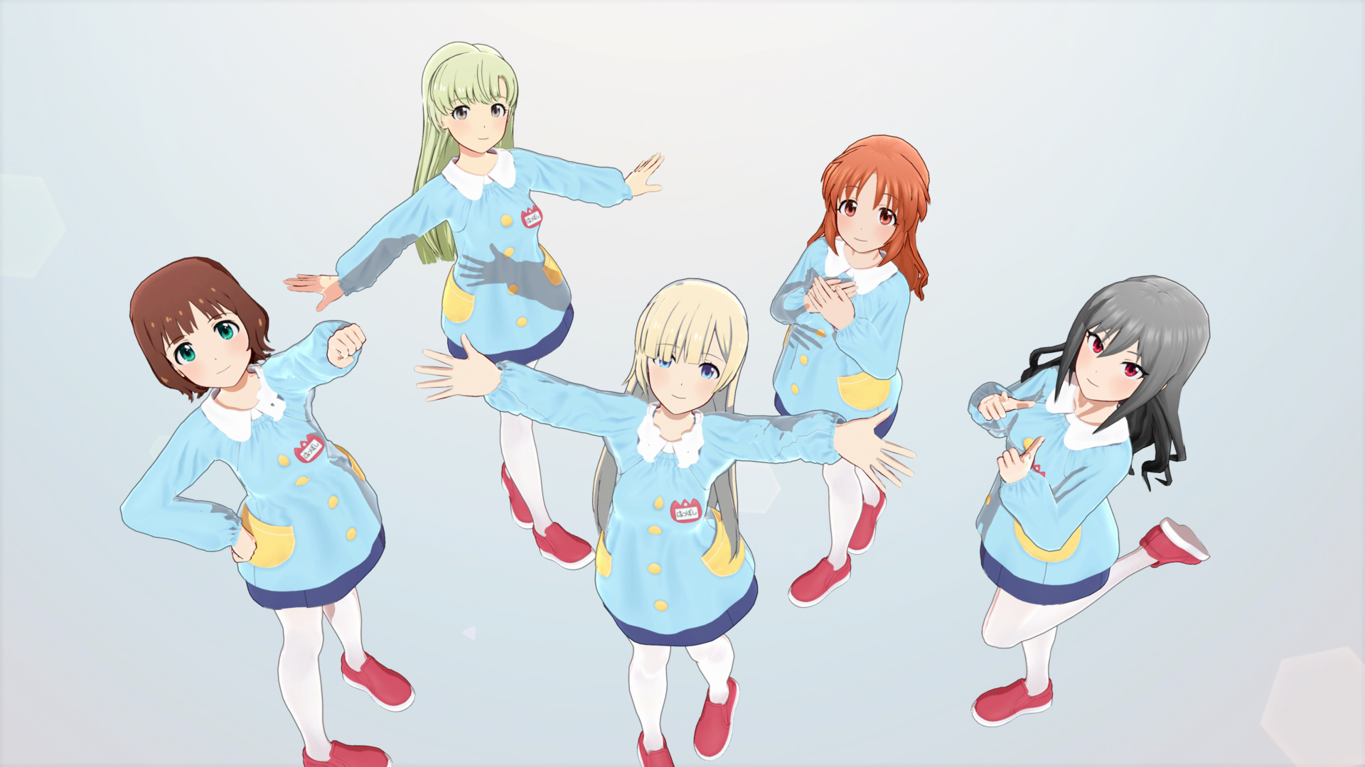 Gakumas Child Smock Over Rainy Droplet by monkeygigabuster on DeviantArt