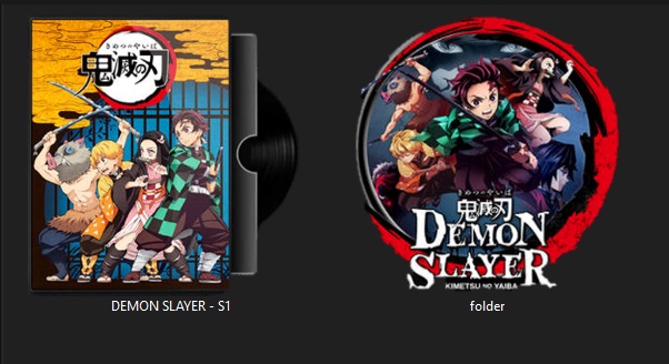 DEMON SLAYER (Icon folder pack) by PaulD10 on DeviantArt