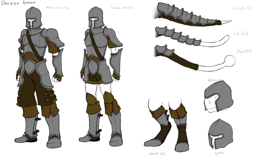 (Mercenary Armor Concept) 002 by Blits-Koalakatto on DeviantArt