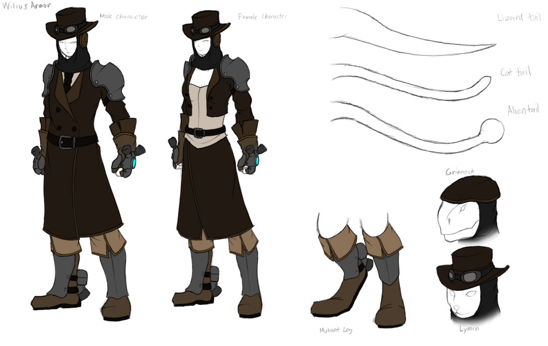 (Mercenary Armor Concept) 020 by Blits-Koalakatto on DeviantArt