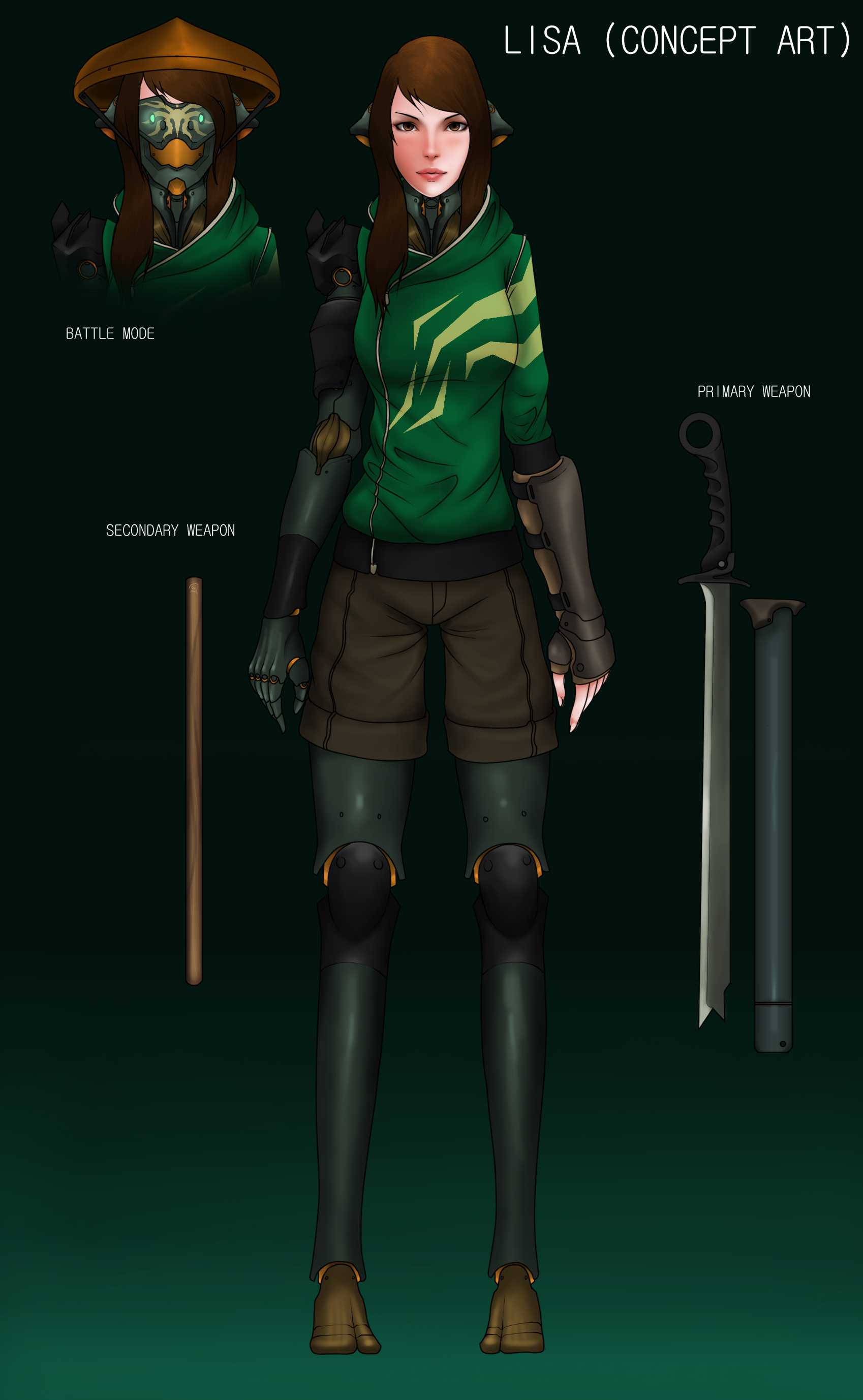 Lisa (Concept Art) by Blits-Koalakatto on DeviantArt