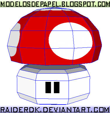 Super Mario Mushroom pattern by RaiderDK on DeviantArt