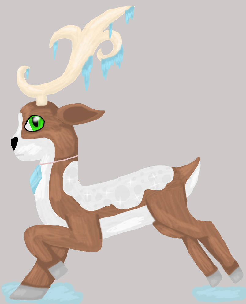 Ice Stag by Pyrogoldenwheel510 on DeviantArt