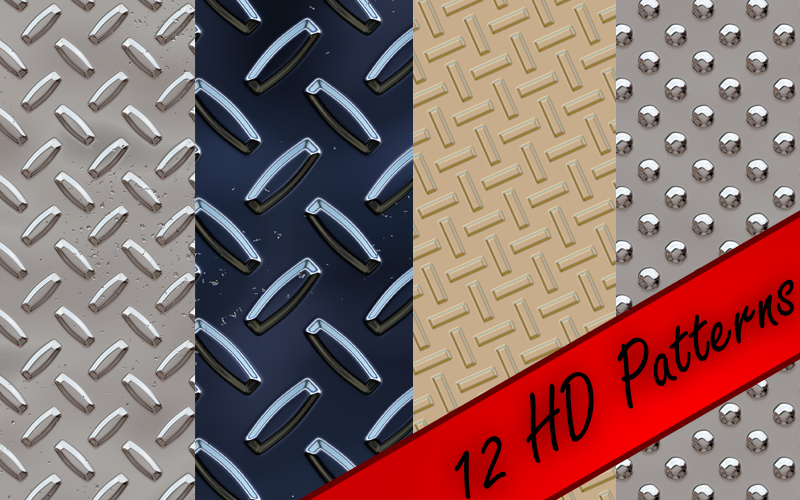 Diamond Plate Patterns by alecmagician on DeviantArt