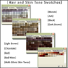 Photoshop Skin Hair Swatches by rnbluvva on DeviantArt