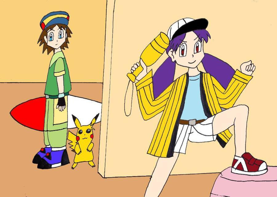 Ritchie meets Casey by Animedino1 on DeviantArt