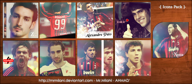 AC Milan Icons pack by MrMilaNi on DeviantArt