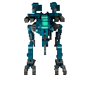 Voxel mech = Skirmisher = for Voxelfield - old ver by LaskunA on DeviantArt