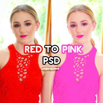 Red to Pink PSD by zieglerspastel on DeviantArt