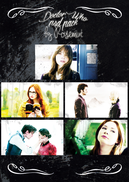 Psd pack doctor who by Rosemint - 5 screencaps psd by zerriesmiles on ...