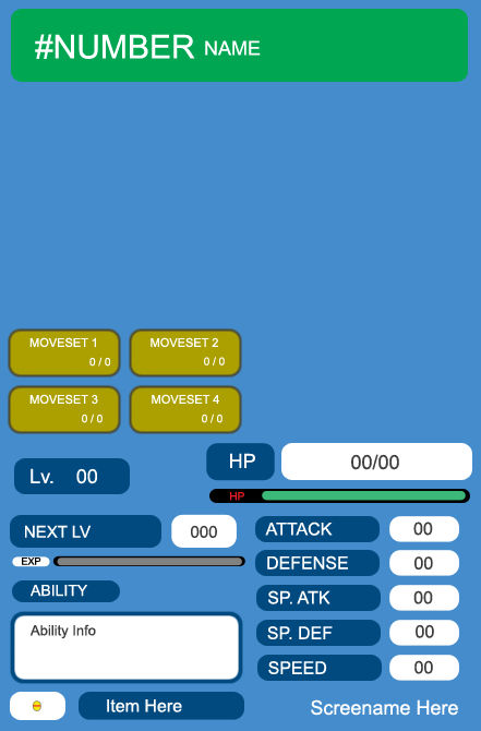 POKEMON ID TEMPLATE by perplexingPariah on DeviantArt