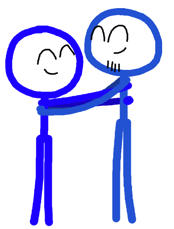 Bluey and his father by Enophano on DeviantArt