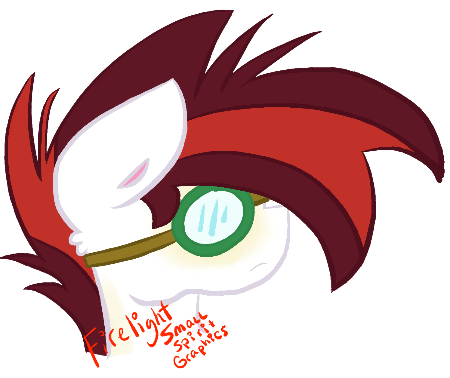 Firelight Head Shot by SmallSpiritGraphics on DeviantArt