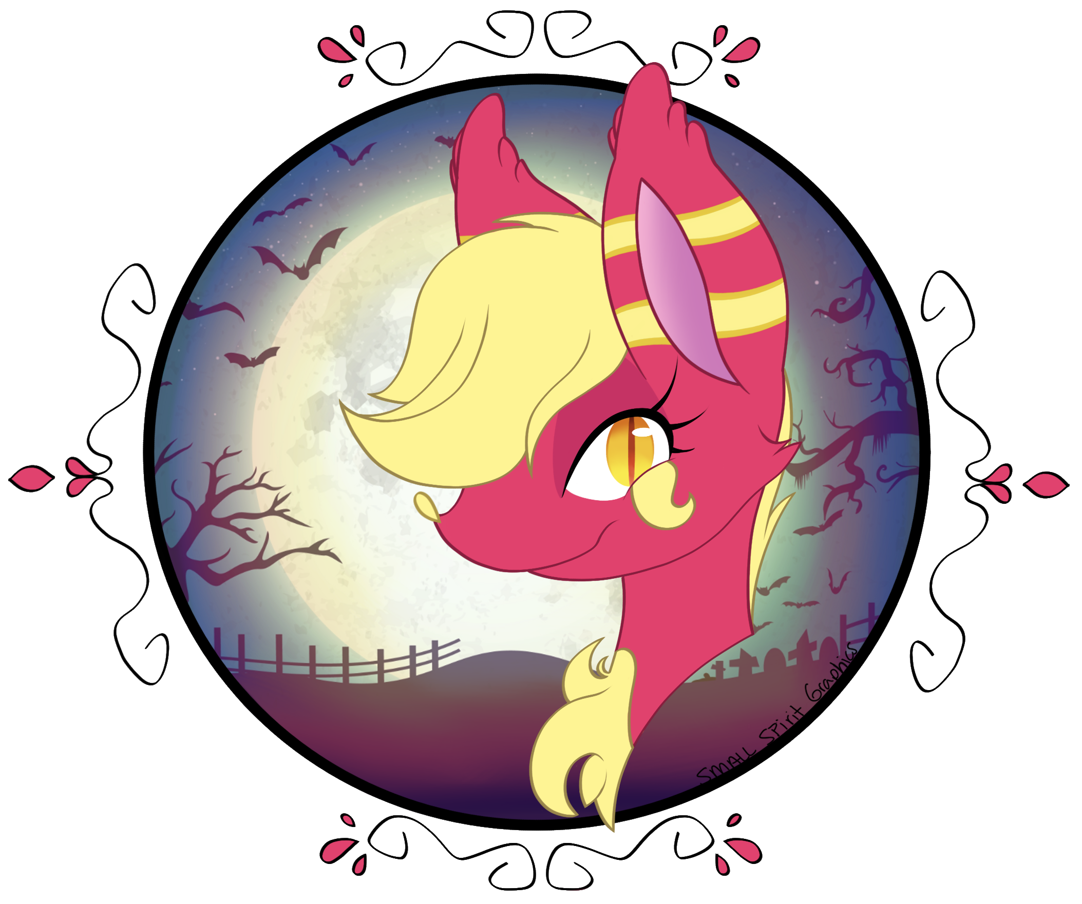 Bat Headshot by SmallSpiritGraphics on DeviantArt