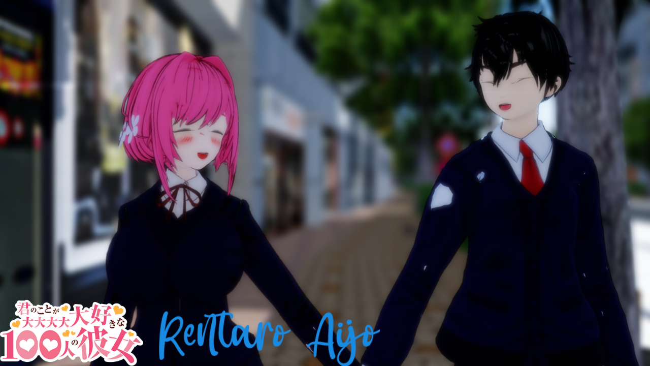 (Blend./MMD Model) Rentaro Aijo (Pajamas) by JunioAdventure2 on DeviantArt