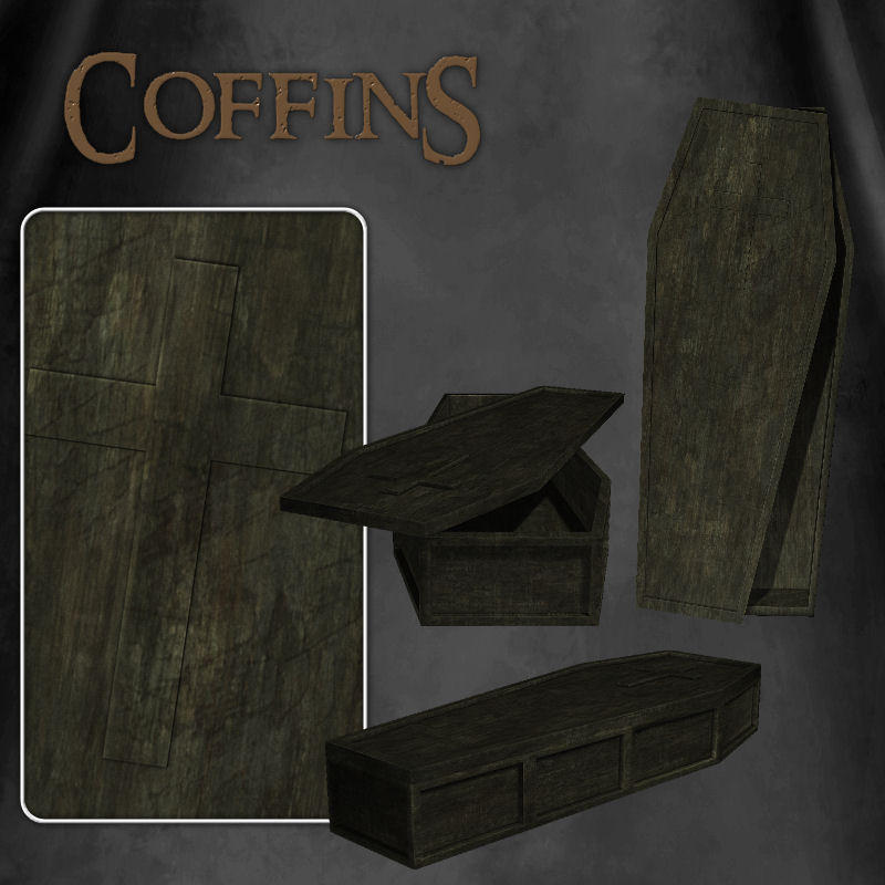 Coffins by zememz on DeviantArt