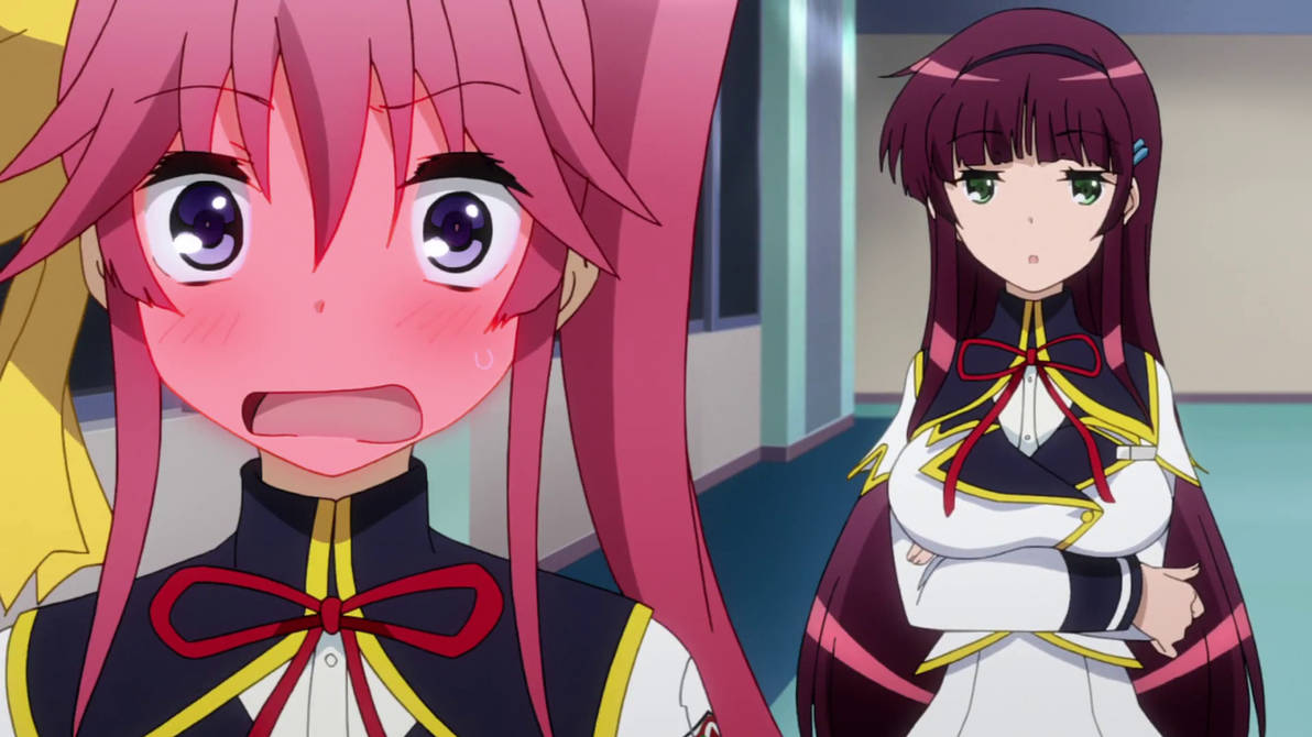 Shizuno steals Satsuki's kiss by AnimeDubVideos on DeviantArt